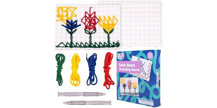 SPARK & WOW Calm Down Threading Boards