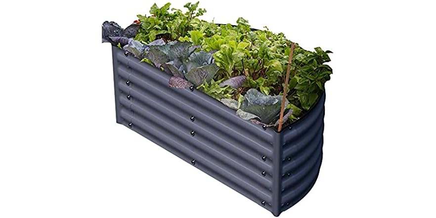 OLLE 17" Half Circle Garden Bed