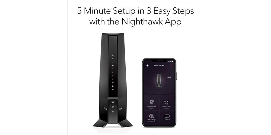 NETGEAR Nighthawk WiFi 6 Router (Open Box)