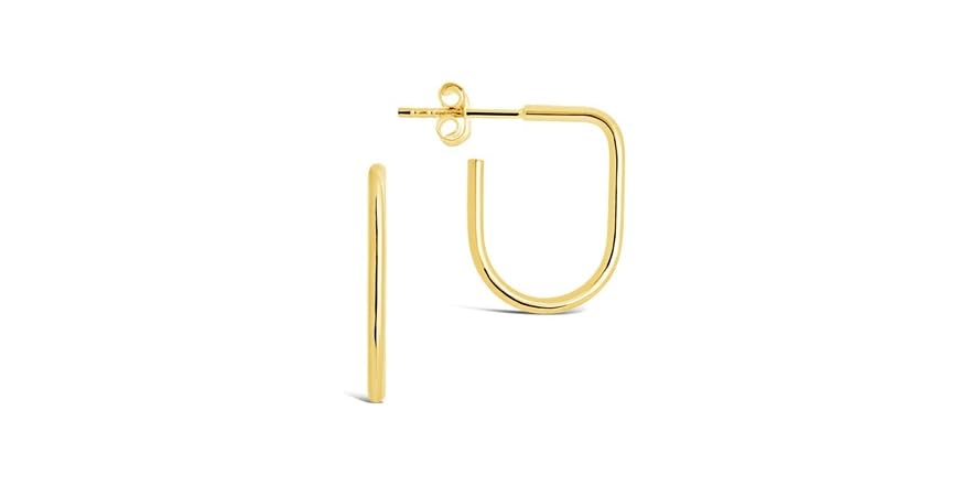 Sterling Forever Sterling Linear Hoops