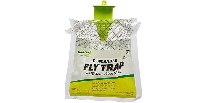 RESCUE! Outdoor Disposable Hanging Fly Trap