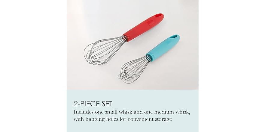 Chicago Metallic Whisks, Set of 2