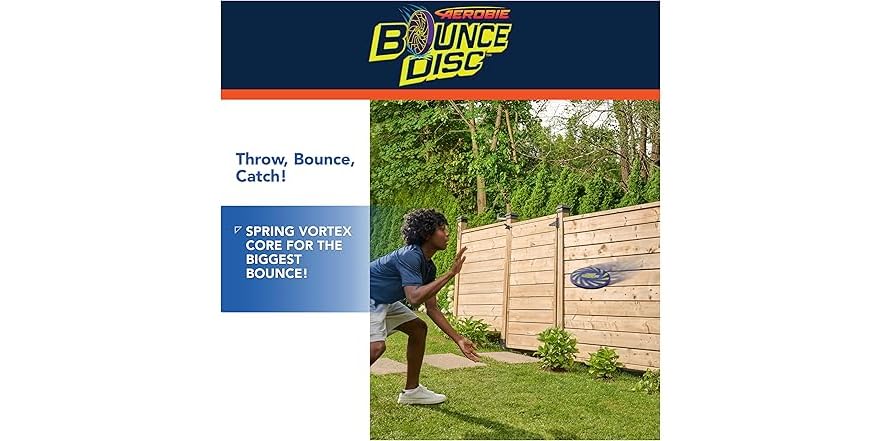 Aerobie Bounce Disc, Throwing Disc Toy