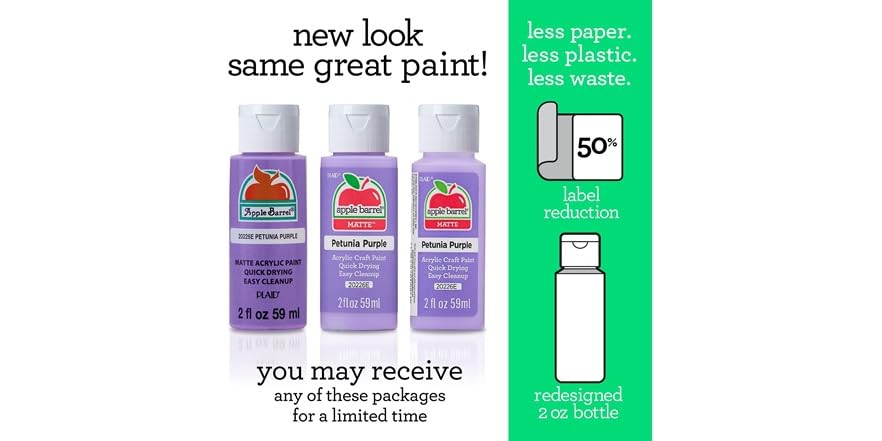 Apple Barrel Matte Acrylic Paint 2-Ounce