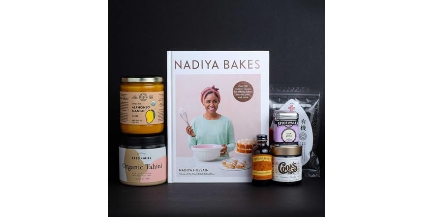 Nadia Bakes Cookbook + Pantry Essentials