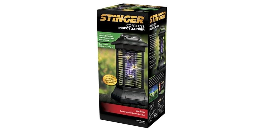 Stinger Rechargeable Bug Zapper Lantern