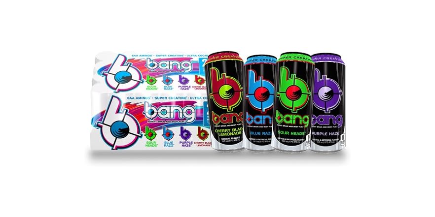 Bang Energy Drink Variety, 24-Pack