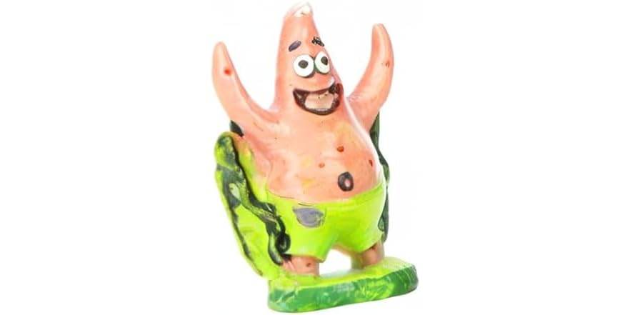 Penn-Plax Mini Patrick Aquarium Ornament
