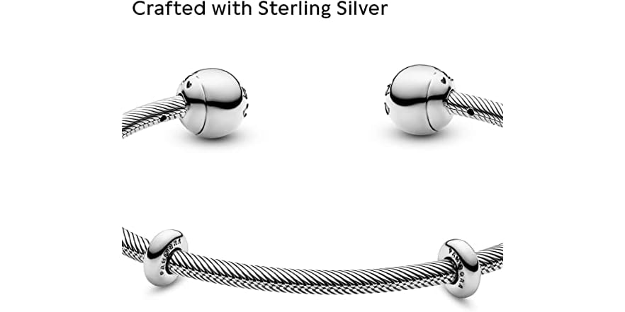Pandora 598291-3 Open Bangle Bracelet
