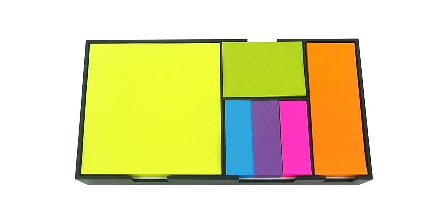 4A Sticky Note Bundle Set 600 Sheets