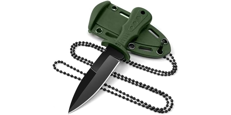 LFHC (2 Pack) EDC Knife Necklace