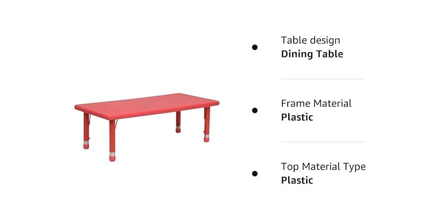 Height Adjustable Activity Table