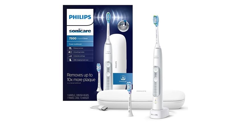 Philips Sonicare ExpertClean 7500 Toothbrush (Open Box)