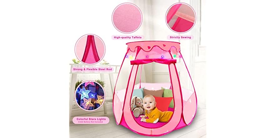 Pop Up Princess Tent