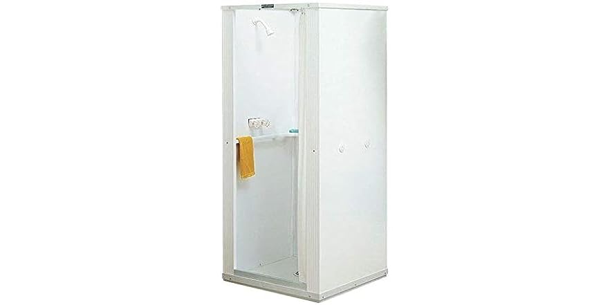 Mustee Durastall 30-in x 30-in Shower Stall