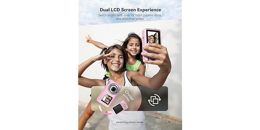 Jexylon Dual Screen Digital Camera