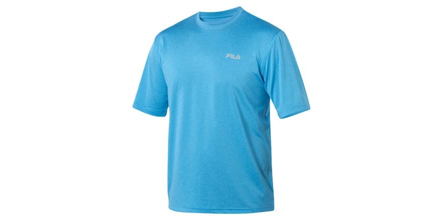 Fila Men's Blue Heathered Crew (XXL+)