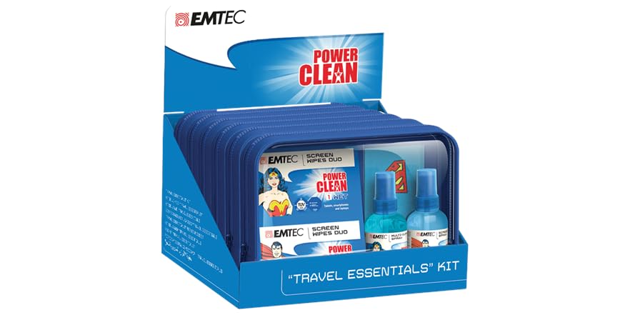 EMTEC Power Clean Travel Kit 6-Pack