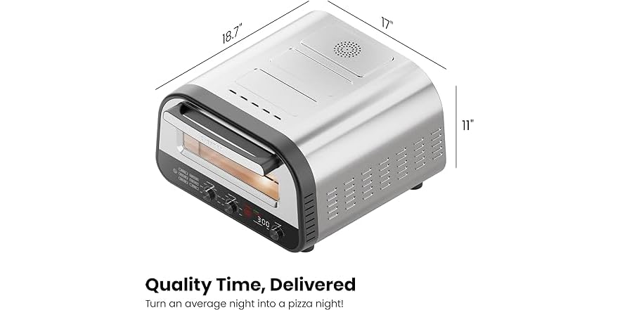 Chefman CHEFMAN-DSPrime CHEFMAN Indoor Pizza Oven - Ma (Open Box)