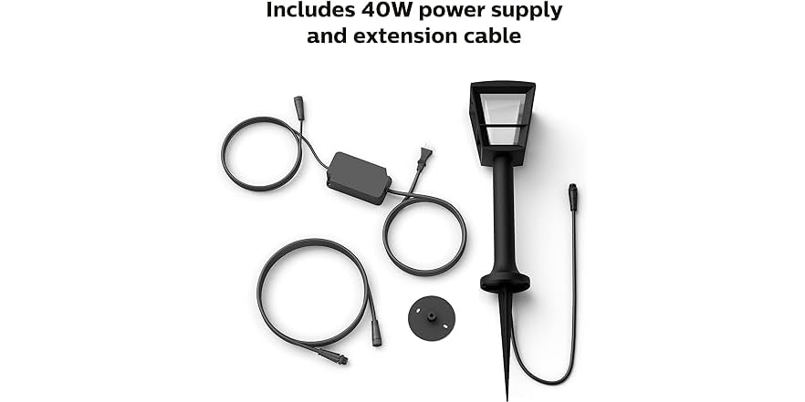 Philips Hue Econic Smart Pathway Light Base Kit