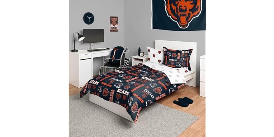 NFL Bed In a Bag Comforter 5 Piece Set