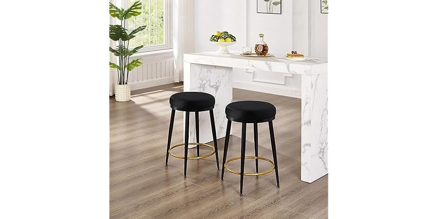 Ball & Cast Upholstered Metal Frame Bar