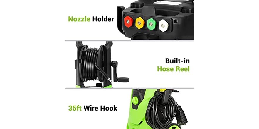 Paxcess Pressure Washer 3.2 MAX 3500PSI 1.85GPM