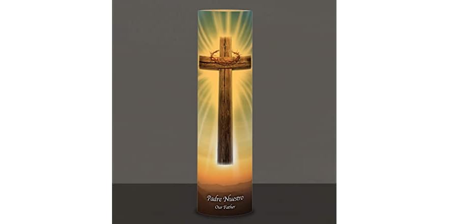 LED Flameless Devotion Prayer Candle