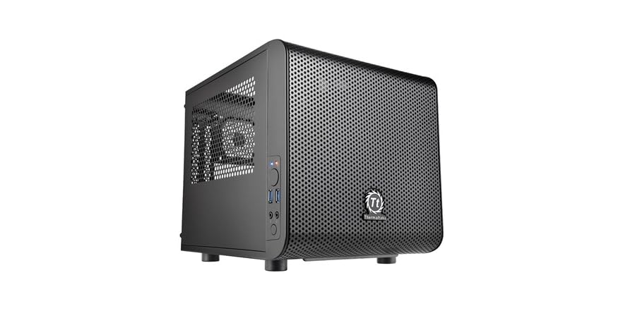 Thermaltake Core V1 Mini ITX Cube Gaming Computer Case