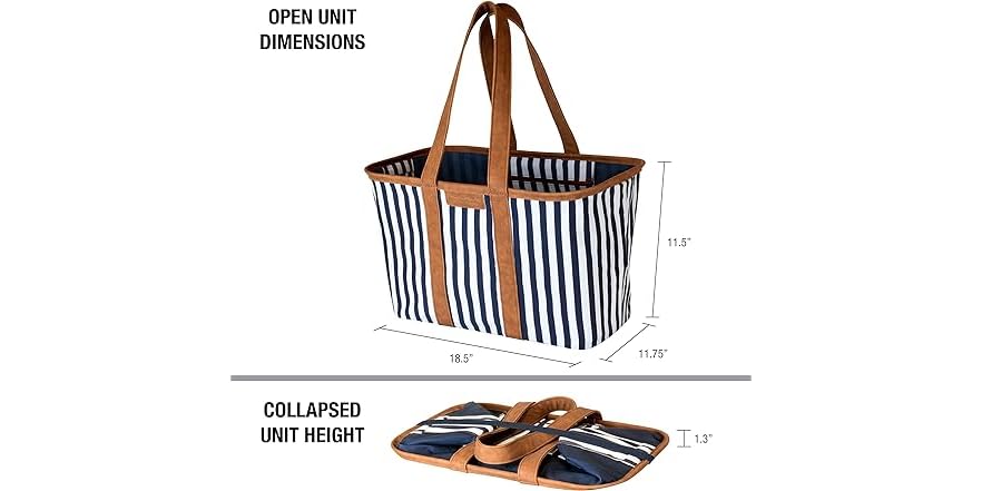 CleverMade 30L SnapBasket LUXE