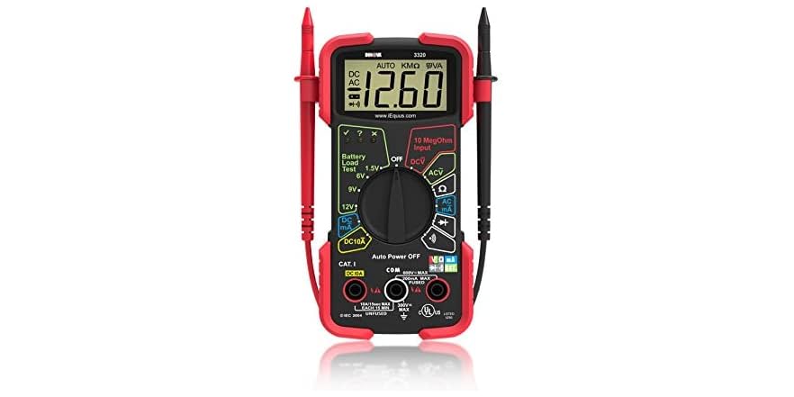 Equus Auto-Ranging Digital Multimeter