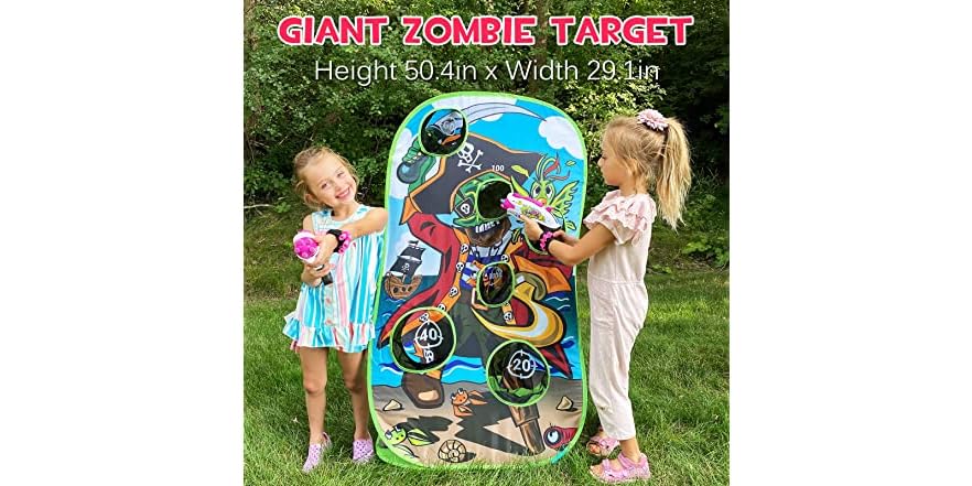 Kids Zombie Targets for Nerf
