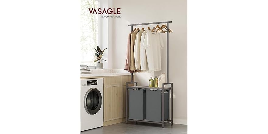 VASAGLE Laundry Basket (Open Box)