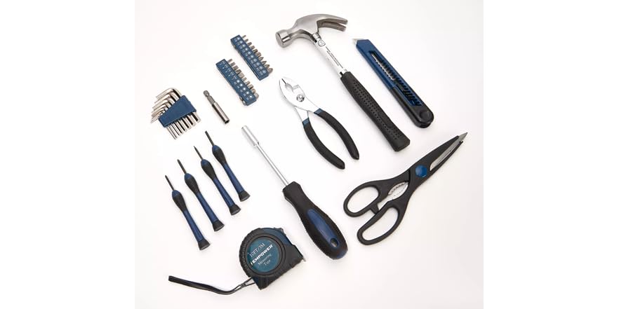 DIY Power Source 39-pc Tool Set & Case: Choose Color