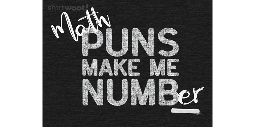 Math Makes Me Numb(er)