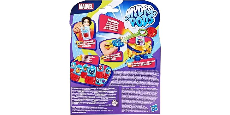 Marvel Hydro Pods Thanos Toys