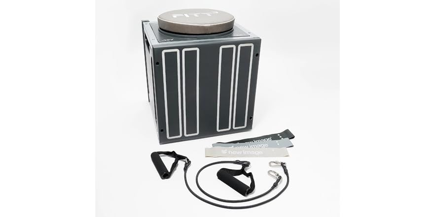 FITT Cube HIIT Machine - 2 Cords & 3 Bands