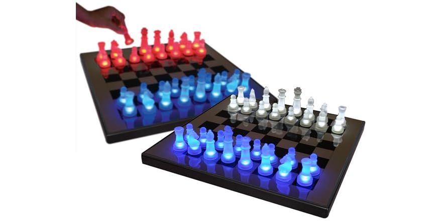 Lumisource LED Glow Chess Sets