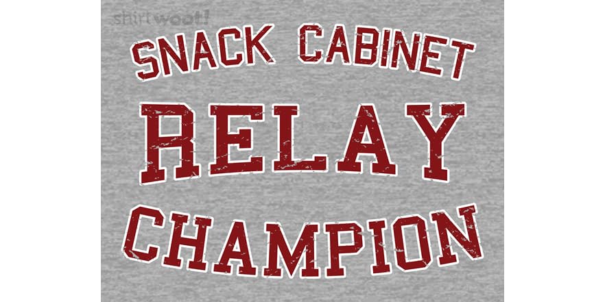 Snack Cabinet Relay Champ