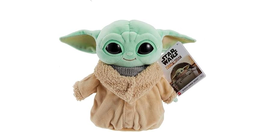 Mattel Star Wars Grogu Plush with Beskar Armor