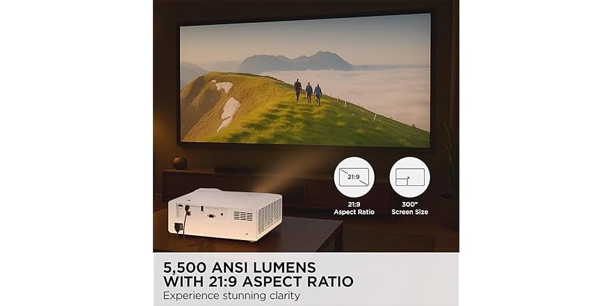 ViewSonic LS901-4K UHD 4K Laser Projector