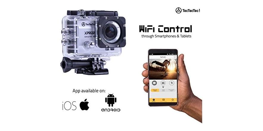 TecTecTec XPRO2 Waterproof Video Camera