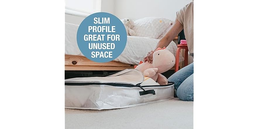 CleverMade 2PK Storage Slide Bags - 46L