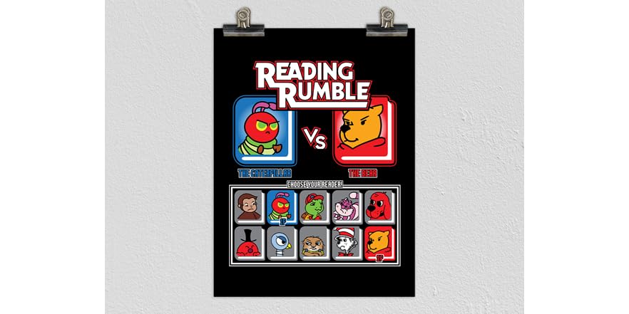 Reading Rumble 16" x 20" Matte Poster