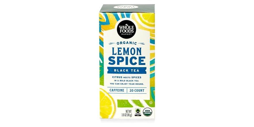 Whole Foods Organic Tea 20ct Box
