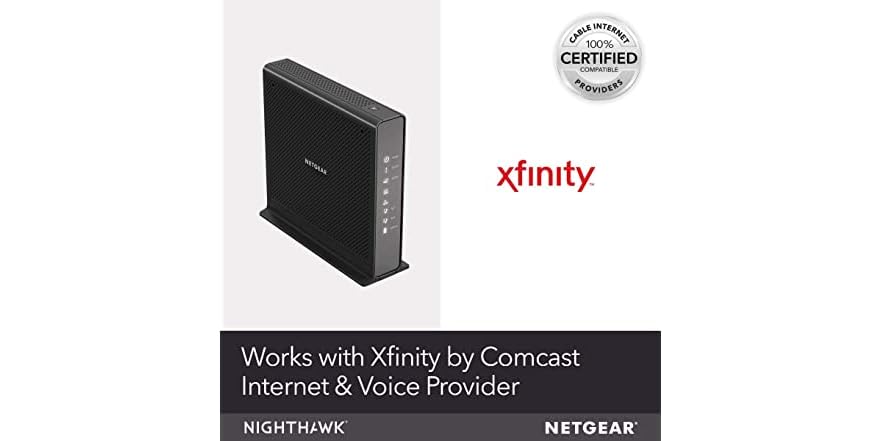 NETGEAR Nighthawk C7100V Modem Router Combo (Open Box)