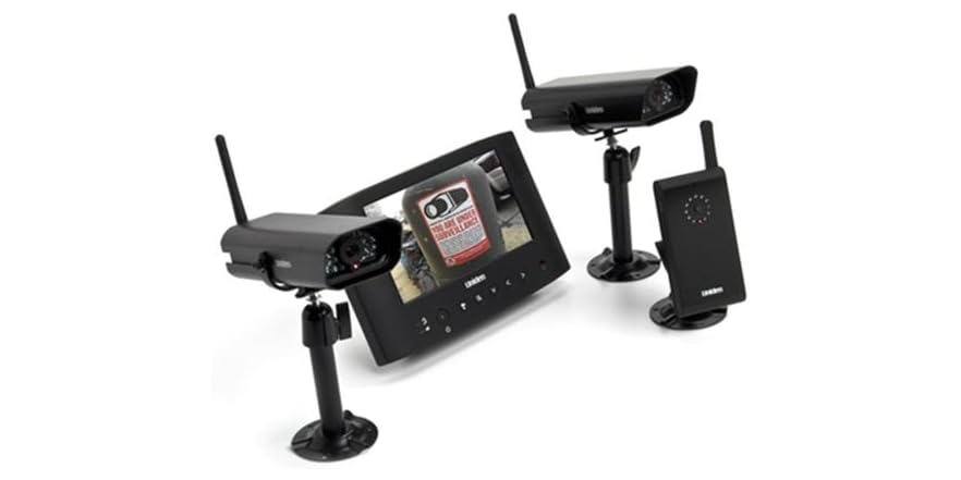 Uniden 3-Camera Indoor-Outdoor Wireless Security System