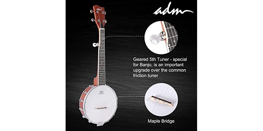 ADM 5-String Banjo Tenor