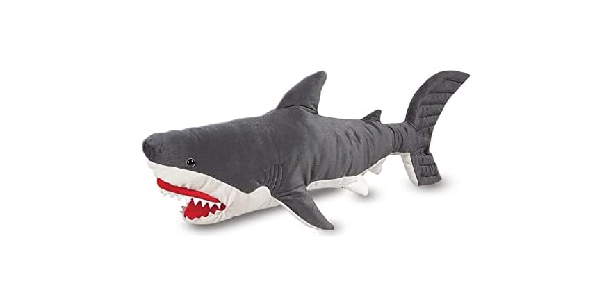 Melissa & Doug Giant Shark Stuffed Animal
