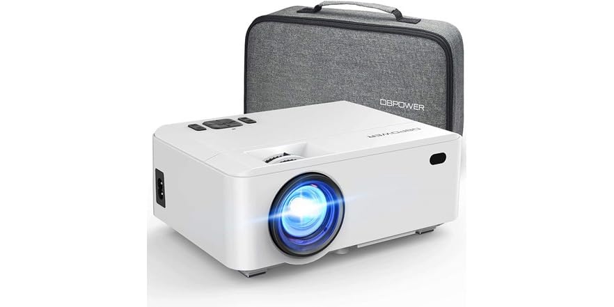 DBPOWER Mini Portable Video Projector